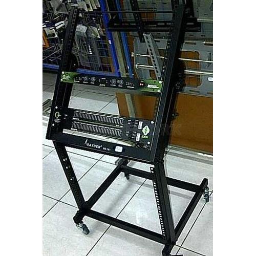 Jual tempat rack power mixer dan alat sound system 9u + mixer - Jakarta ...
