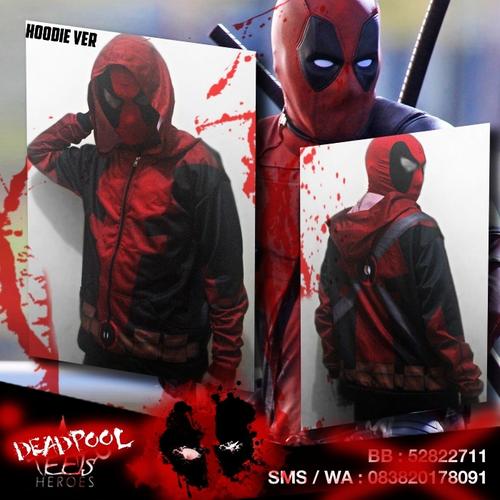 Jual Jaket Hoodie DEADPOOL - Kab. Bogor - Chaosteeis Hero | Tokopedia