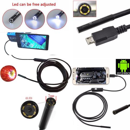 Jual Micro USB Mini Camera Cable For Mobile Phone + OTG Cable PC Laptop ...