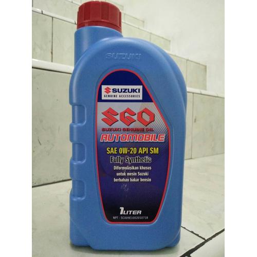 Jual Oli Original Suzuki Automobile Oil SGO 0W-20 API SM Fully ...