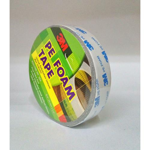 Jual 3M Double Sided Polyethylene PE Foam Tape 1600 TG, 24 mm x 4 M ...