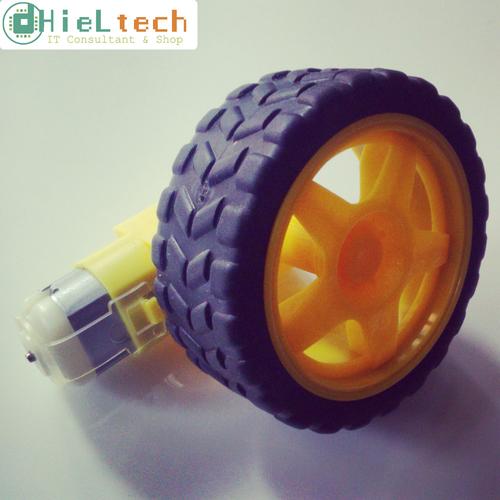 Jual Motor gearbox + roda robot motor smart car - Kota Padang ...