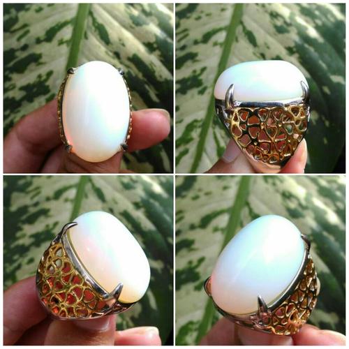 Jual Cincin Titanium Batu Akik Barjad Api Size Besar - Jakarta Timur ...