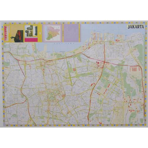 Jual Peta Jakarta Travel Map - Jakarta Selatan - Rumah Peraga ...