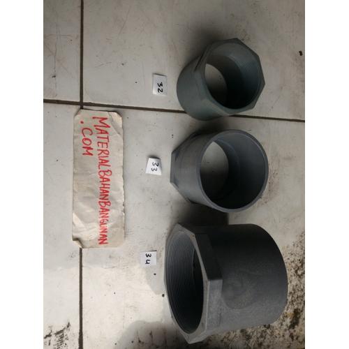 Jual sock drat dalam 2 1/2 inch SUPERLON aw pvc SDD 2,5 inch PVC sok ...