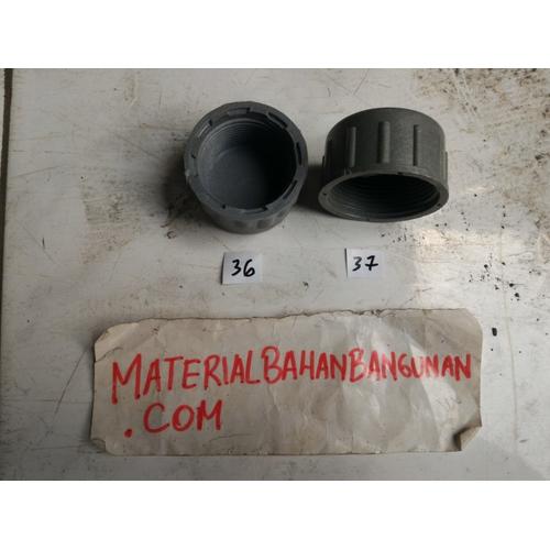 Jual dop drat pvc 1 1/2 inch tutup pipa drat dalam 1,5 inch AW SUPERLON ...