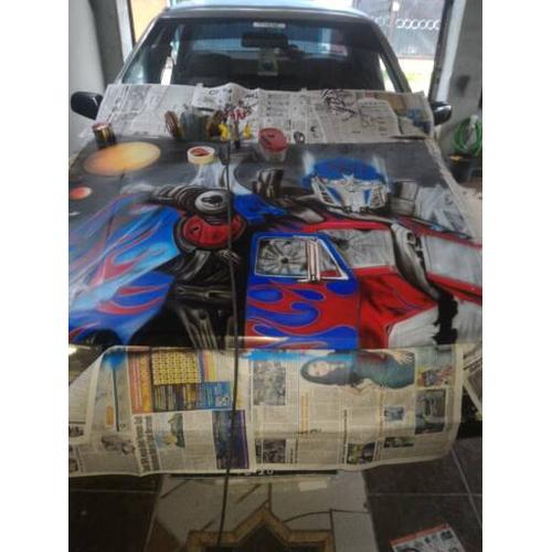 Jual jasa airbrush dan repaint mobil dan motor - Jakarta Timur - Q-bo ...