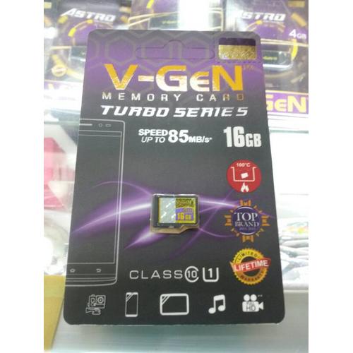 Jual MEMORY CARD V-GEN 16GB CLASS 10 ORIGINAL 100%/MMC/MICRO SD/TURBO ...