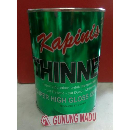 Jual THINNER KAPINIS NETTO 0,6 LITER - Jakarta Barat - GUNUNG MADU BANGUNAN | Tokopedia