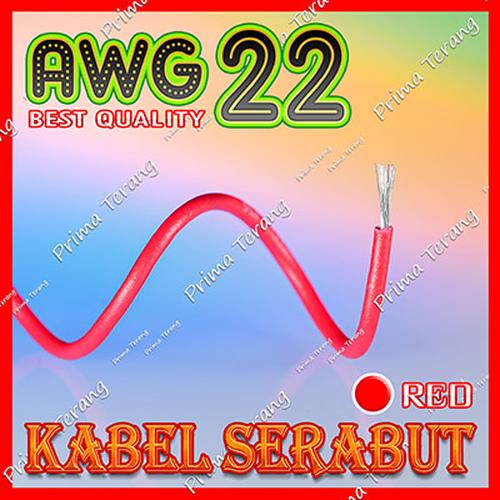 Jual Kabel Eceran Merah AWG22 Ecer AWG 22 Serabut Red @10 Cm - Kota Tangerang - Prima Terang ...