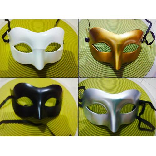 Jual topeng carnival/ masquerede untuk pesta topeng pria half face ...