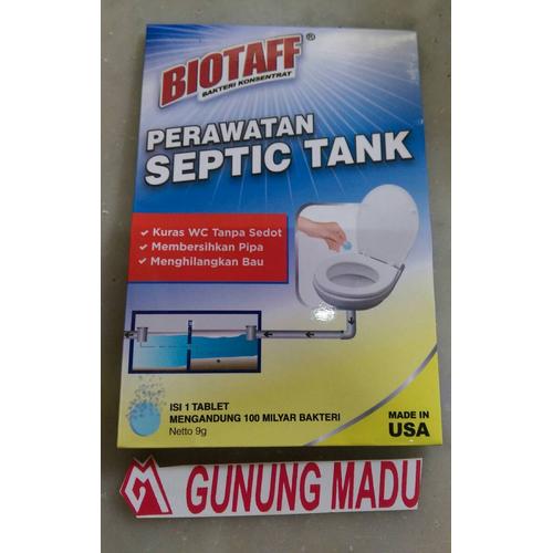 Jual BIOTAFF BAKTERI PENGHILANG BAU DAN ANTI MAMPET SEPTIC TANK / KURAS ...