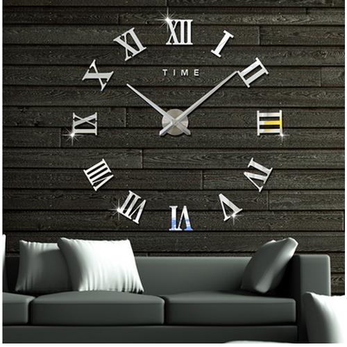 Jual Jam Dinding DIY 3D Unik Minimalis Besar - TIME Number (3M011S ...