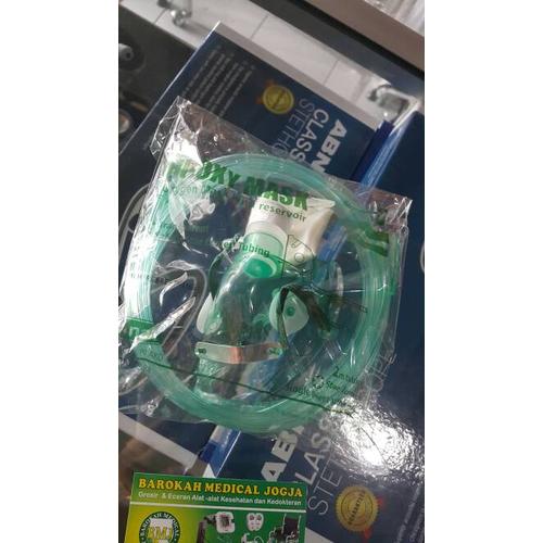 Jual Masker Oksigen NRM Non Rebreathing Mask - Kab. Sleman - Barokah ...