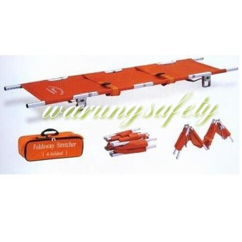 Jual tandu lipat 4 portable alumunium folding stretcher brankar darurat ...