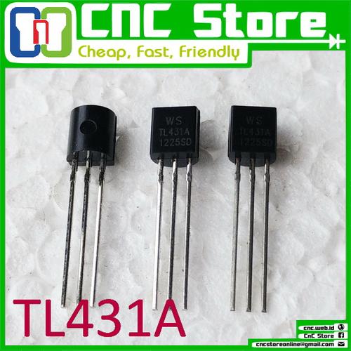 Jual [CNC] TL431A TL431 TO-92 PROGRAMMABLE SHUNT REGULATOR - Kab. Bantul - CNC STORE YOGYAKARTA ...