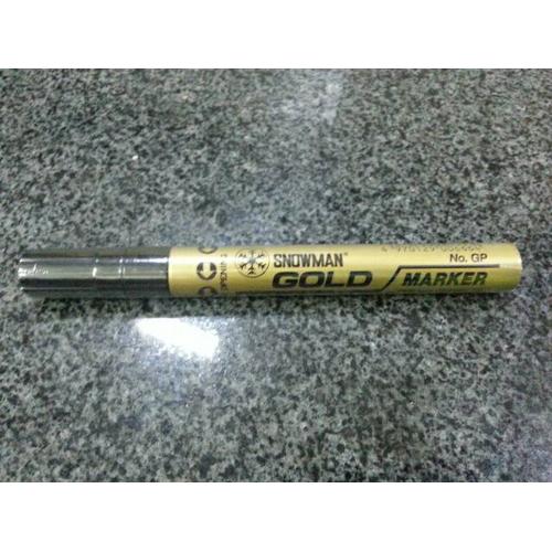 Jual Snowman Spidol marker permanent Gold / spidol emas - Jakarta Utara ...