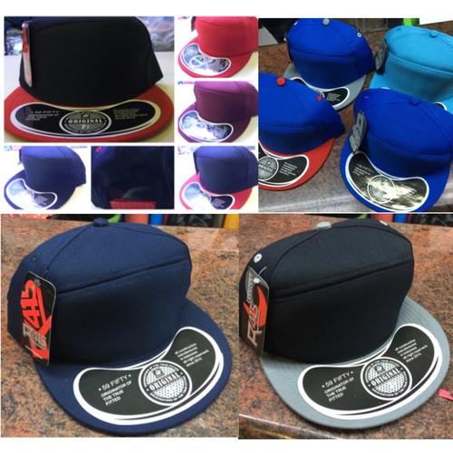 Jual topi snapback hiphop polos (depan tanpa belahan) - Putih - Kota ...