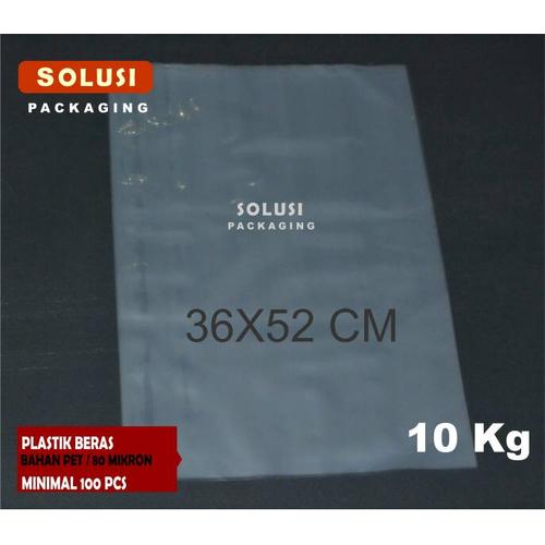 Jual PLASTIK BERAS 10KG/KANTONG PLASTIK/KEMASAN BERAS/KARUNG BERAS ...