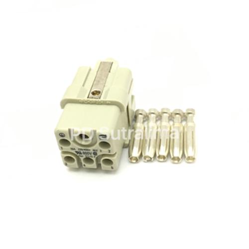 Jual Connector Harting 5 pin, Female Insert Crimp - 09 12 005 3101 ...