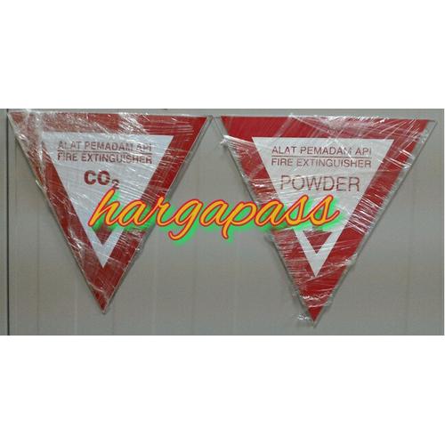 Jual Tanda akrilik alat pemadam api ringan,rambu apar,powder,co2 ...