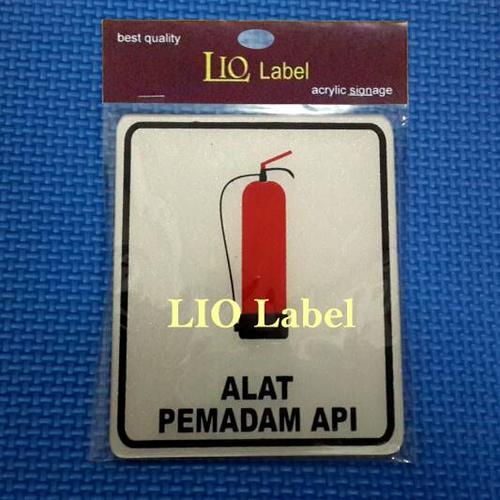 Jual Sign Label ALAT PEMADAM API - Kota Tangerang Selatan - Lio Label ...
