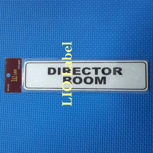 Jual Sign Label DIRECTOR ROOM - RUANG DIREKTUR - Kota Tangerang Selatan ...