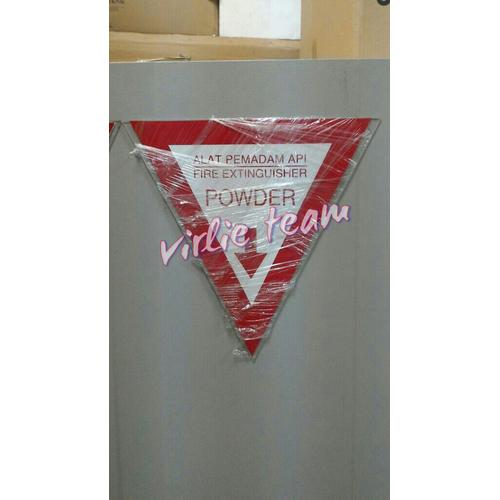 Jual Acrylic sign fire extinguisher,Tanda akrilik rambu apar powder co2 ...