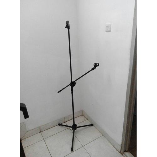 Jual Stainless Kaki Besi Tiang Tinggi Stand Lantai Mic Mikrofon ...
