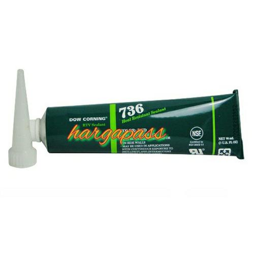 Jual dow corning rtv 736 re dowcorning heat resistant silicone sealant ...
