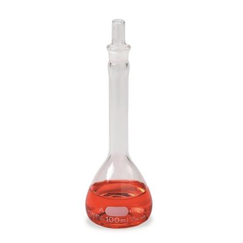 Jual PYREX 5640-10. Volumetric Flask 10ml, Class A, with Glass Stopper ...