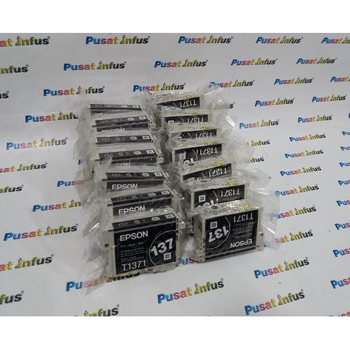 Jual Cartridge Tinta Epson T137 K100 K200 K300 - TO 137 Loose Pack ...