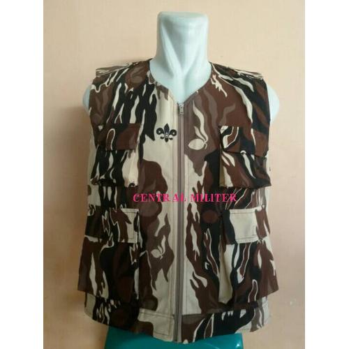 Jual rompi pramuka/rompi loreng Pramuka/doreng pramuka - Kota Malang ...