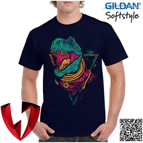 Jual Kaos Pria Keren - Dinosurus T-Rex - Original Gildan - Jakarta ...