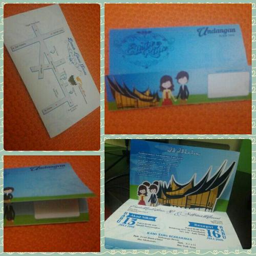 Jual Undangan Pernikahan Pop Up Unik Murah Model Adat2 - Kab. Lamongan ...