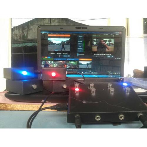 Jual TALLY LIGHT VMIX 4 channel + kabel perpanjangan 100mtr : 4 - Kota Serang - Agung D'brother ...