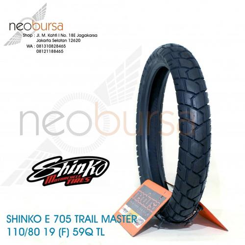 Jual SHINKO E705 (F) 110/80-19 (59Q) Trailmaster / Dual Purpose ...