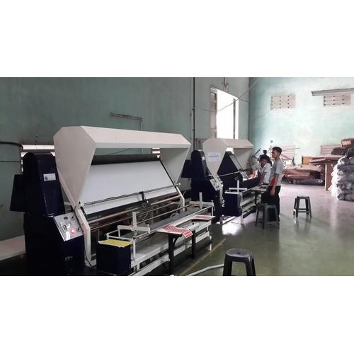 Jual mesin inspek kain bahan fabric inspection machine cek bahan ...