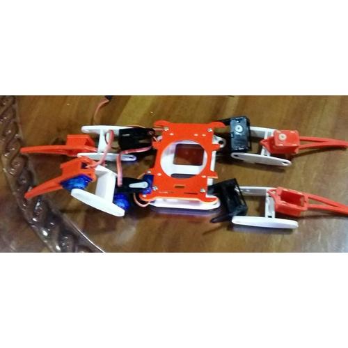 Jual Spider Robot Quad Case, Quadruped, Rangka Robot SG90 Quad Arduino ...