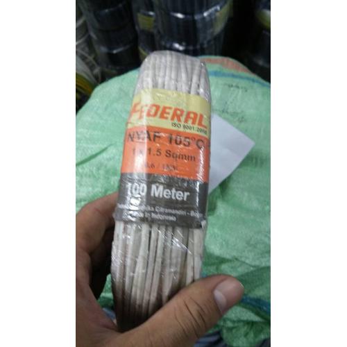 Jual Kabel Listrik SERABUT NYAF 1,5mm FEDERAL Roll 100m - Jakarta Pusat - Myanta Sukses Elektrik ...