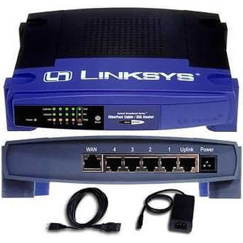 Jual Linksys Cable/DSL Router with 4-port Switch - Kota Bandung ...