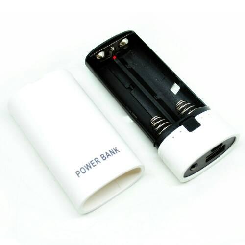 Jual DIY casing case Powerbank Power Bank 2 Pc 18650 - Biru Muda ...