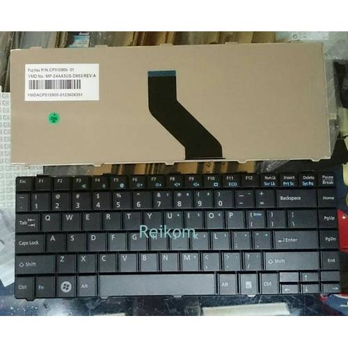 Jual Keyboard laptop / notebook Fujitsu Lifebook LH520, LH530 hitam ...