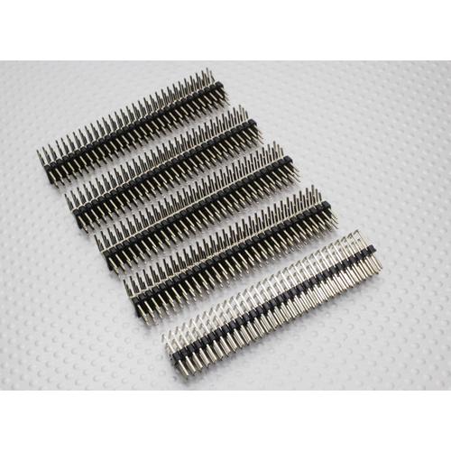 Jual 90 Degree Pin Header 3 Row 30 Pin 2.54mm Pitch - Kota Bandung ...