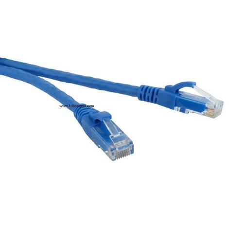 Jual KABEL LAN INTERNET UTP PATCH CORD CAT-6 NETWORK RJ-45 1.5 mtr ...