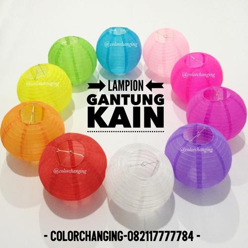 Jual lampion kain 30 cm - Putih - Kota Bandung - Tobias lee | Tokopedia