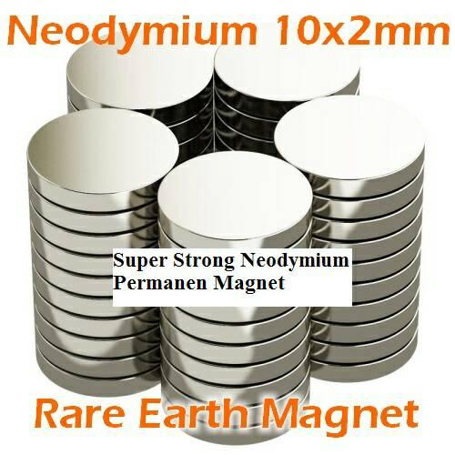 Jual MAGNET NEODYMIUM 10x2 N52 Real - Jakarta Barat ...