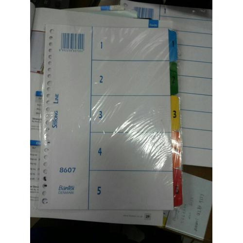 Jual Pembatas Index 1-5 binder B5 BANTEX stongline - Jakarta Utara ...