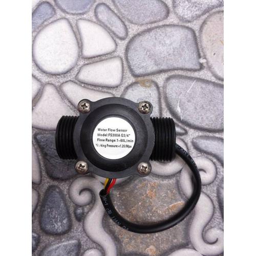 Jual Water Flow Sensor 3/4 1-60L/min Flowmeter Hall Flow Sensor Water ...