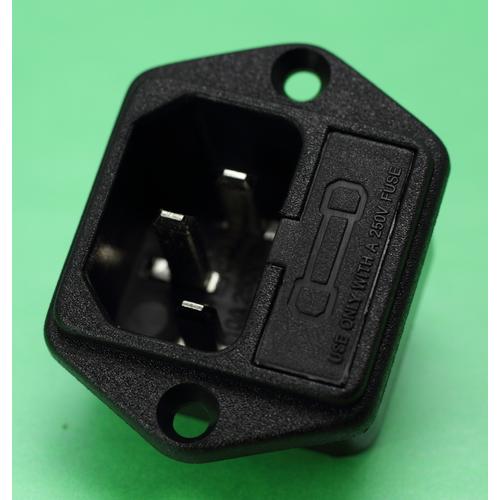 Jual JEC JR-101-1F Male IEC AC Socket With Fuse Holder - Kota Tangerang ...